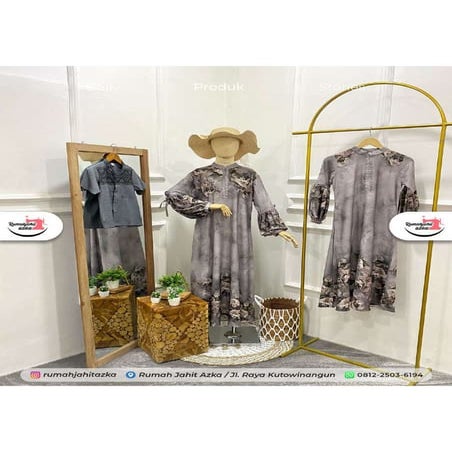 Jahit Custom Sarimbitan Couple Rumah Jahit Azka | PDF