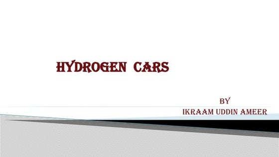 Hydrogen fuel cell | PPT