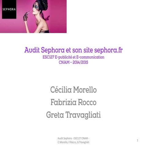 Fabrizia Rocco, E-commerce project manager senior at Vente-privee.com