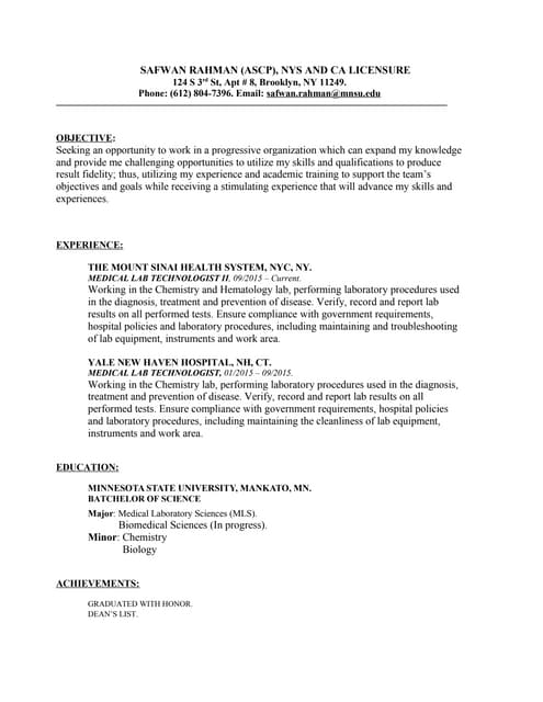 vinaya resume | DOCX | Pharmaceutical Industry | Industries
