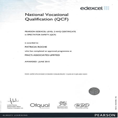 NVQ Level 2 | PDF