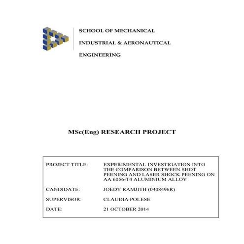 Laser Shock Peening of Bulk Metallic Glasses | PPT