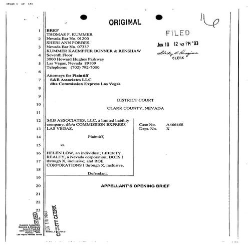 Commission Express--Appellant's Opening Brief | PDF