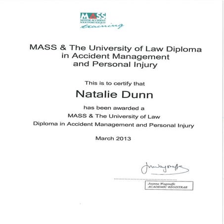 Mass Certificate | PDF