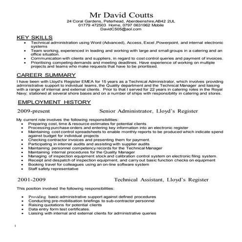 CV Dave Coutts - 2aug | DOCX