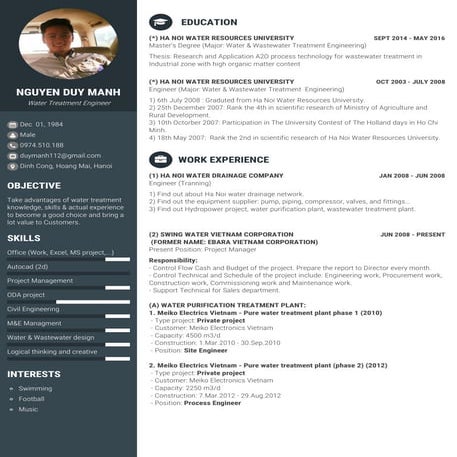 Resume_Nguyen Duy Manh | PDF