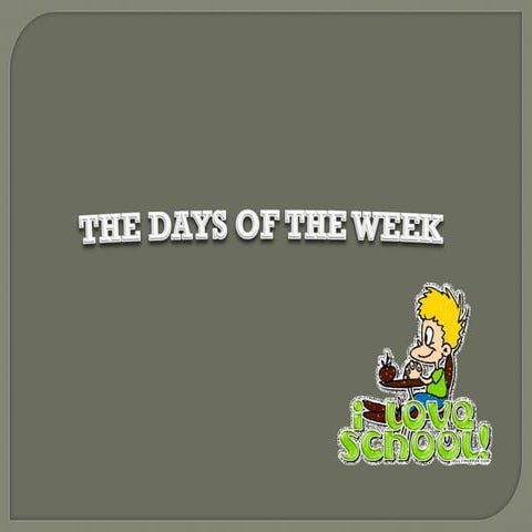 Days of the week | PPT