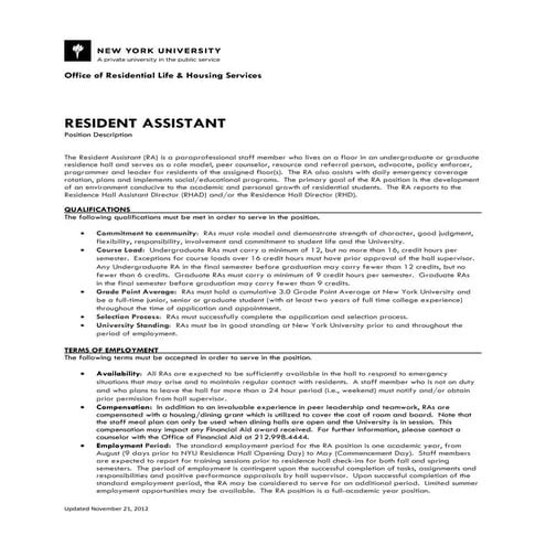 What to do when...RA response protocol | PPTX