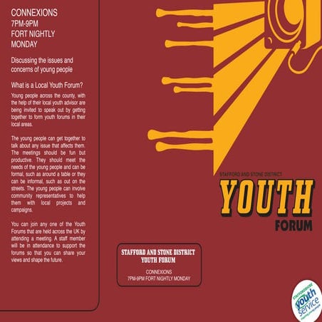 Youth Forum Leaflet | PDF