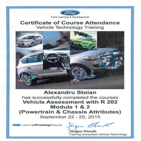 R202 Vehicle assessment | PDF