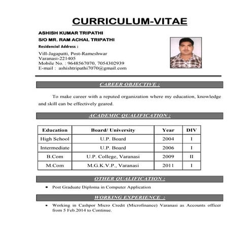 ASHISH KUMAR TRIPATHI | PDF