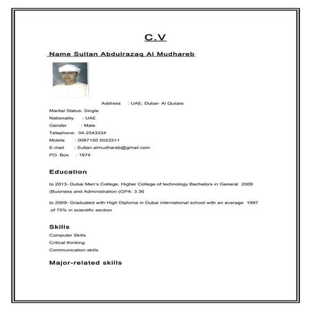 ABDULLAH JAWAD CV (1) | PDF