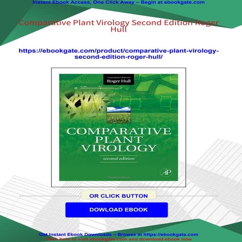 Comparative Plant Virology Second Edition Roger Hull | PDF