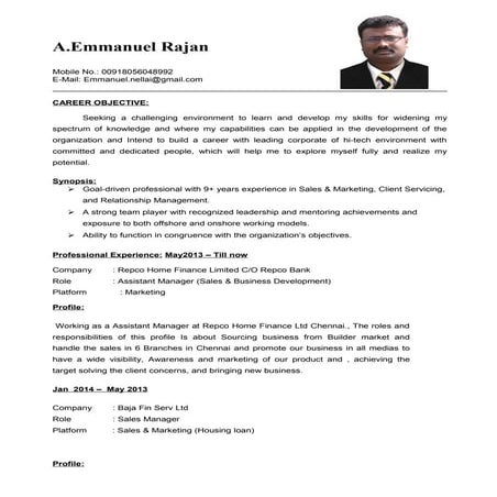Emmi resume | DOC