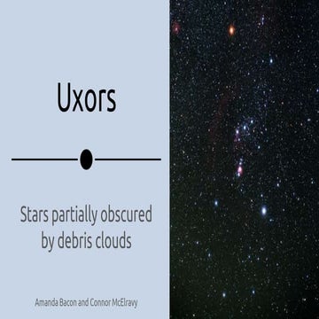 Uxor Presentation | PPTX