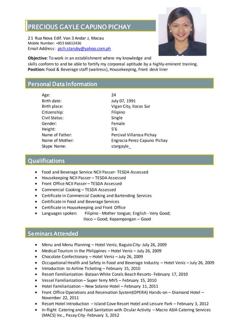 Resume (sample) | DOCX | Education