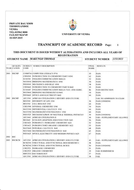 college transcript | PDF | Undergraduate Education | College Education