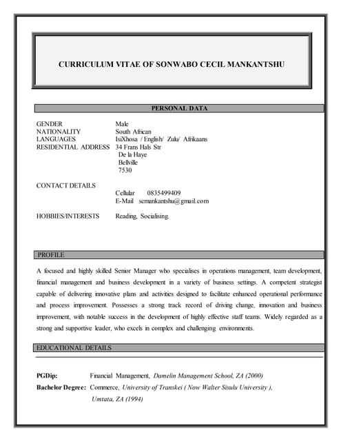 Karen Morris cv 3rd march | PDF