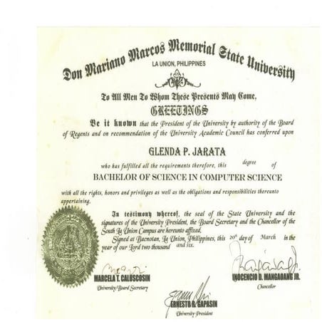 Educational Certificate | PPT