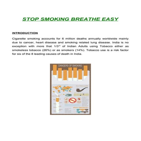 STOP SMOKING leaflet | DOC