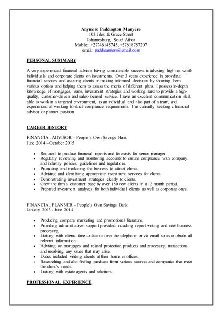 Chad R Odom Resume | PDF