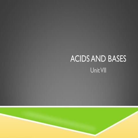 Ions in solution, acids bases and salts. | PPT