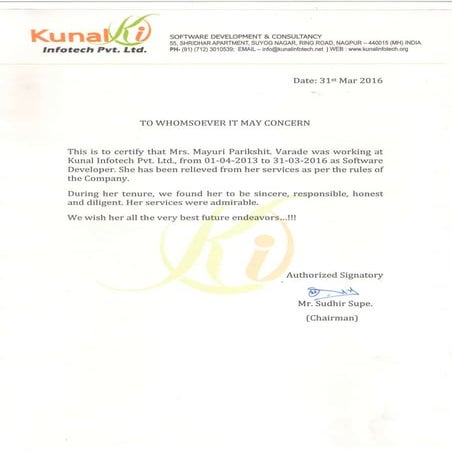 Mayuri_Exp. Cert.PDF