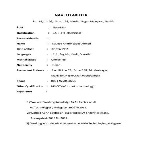 NAVEED AKHTER | DOCX | Email | Internet