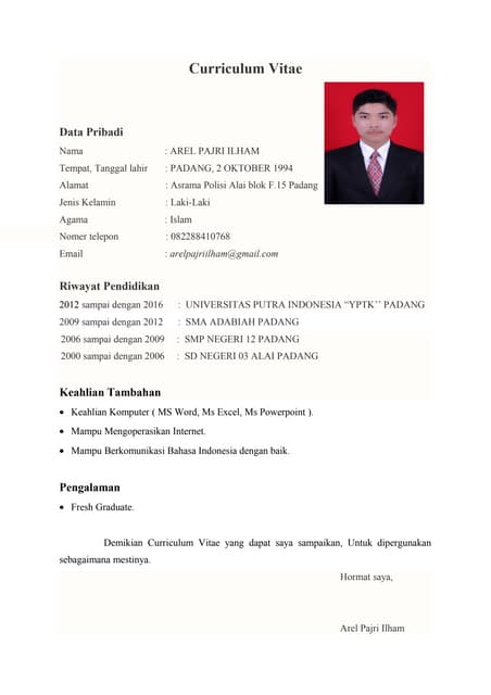 Curriculum vitae | DOC
