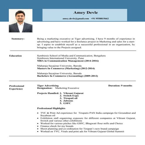 Amey New Resume | PDF