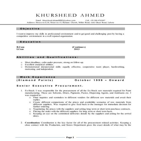 Khursheed Ahmed | DOCX
