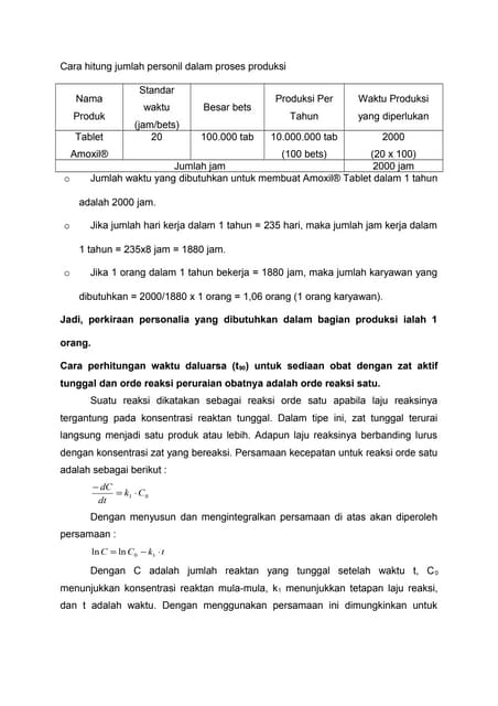 FARMASETIKA – PEMBAHASAN SOAL RESEP det, iter, did, det orig | PDF