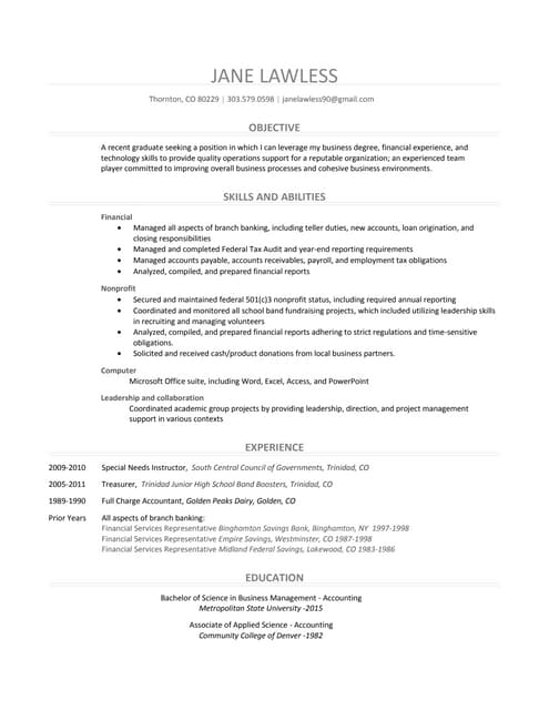 SPD Resume 2016 | PDF | Business Administration | Business