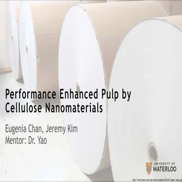 Fiber and Pulp Characteristics for Papermaking | PDF