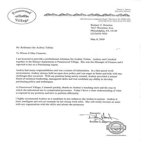 Reference - Rodney Houston | PDF