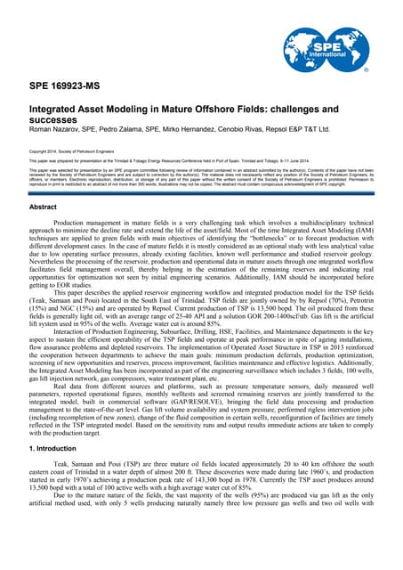 Fpso – general overview of conversion & topside process description ...