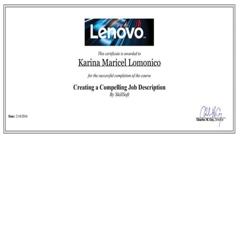 creating a compelling job description | PDF