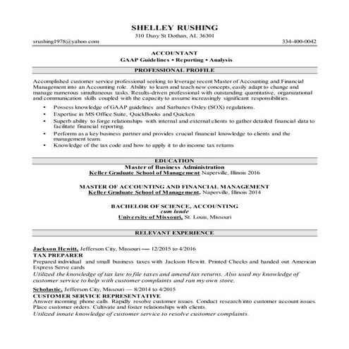 Shelley's Resume | DOCX