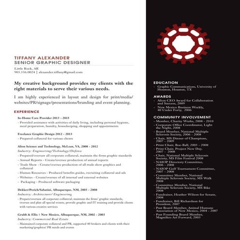 Tiffany Alexander ResumeLITTLE ROCK 8-2015 (4) | PDF