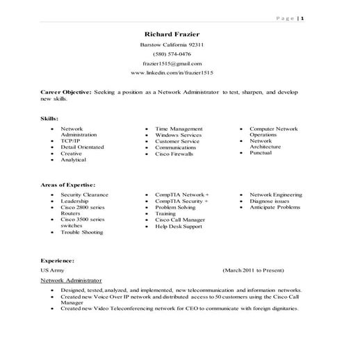 Robert Mackert Resume | DOCX