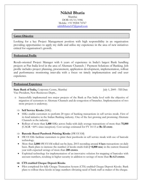 Nikhil Bhatia_CV | PDF Nikhil Bhatia_CV | PDF