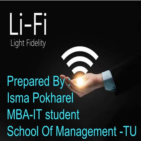 Lifi technology | PPTX