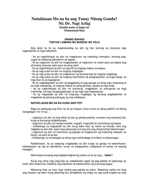 Program for investiture 2016 tagalog version | PDF