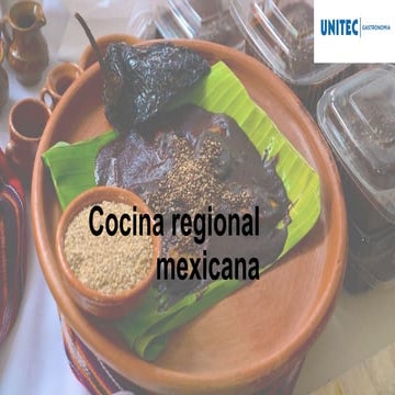 Análisis detallado de la comida Regional Mexicana | PPTX
