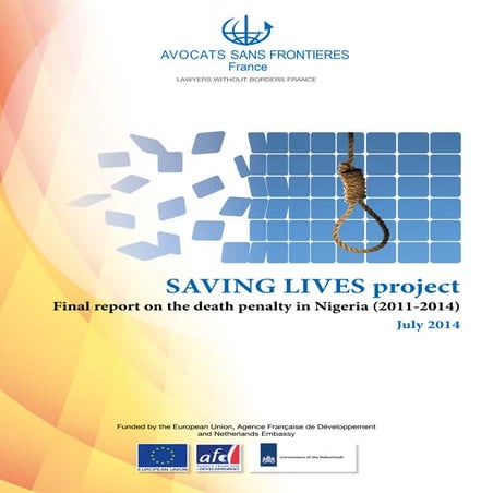 Saving Lives Project - Final report ASF | PDF