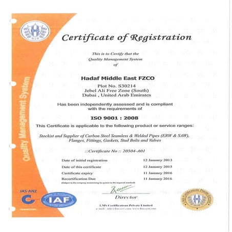 Certificates | PDF