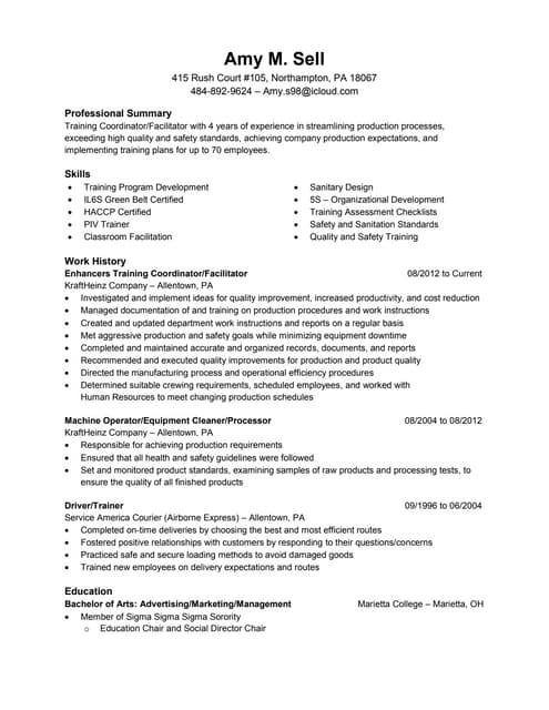 Current Resume | PDF