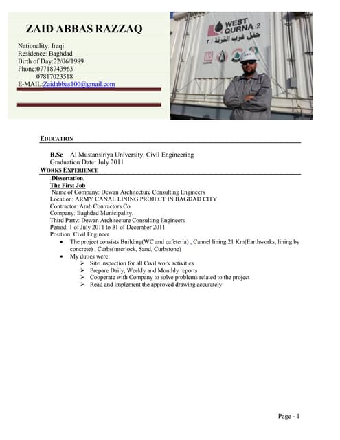 CV-BASHIR-2016 | PDF