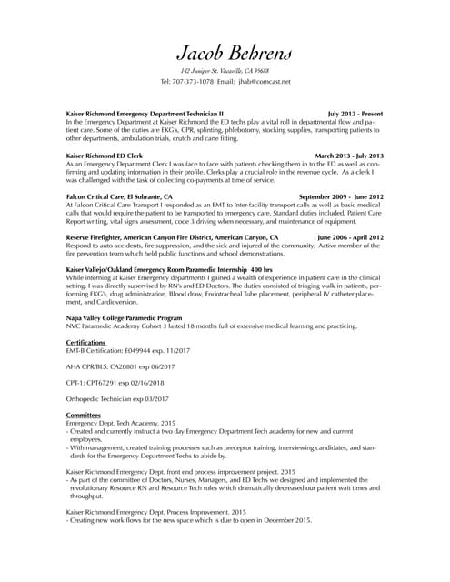 RT Resume | PDF