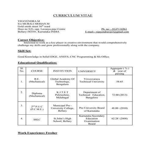 Jitendra resumellll | DOC